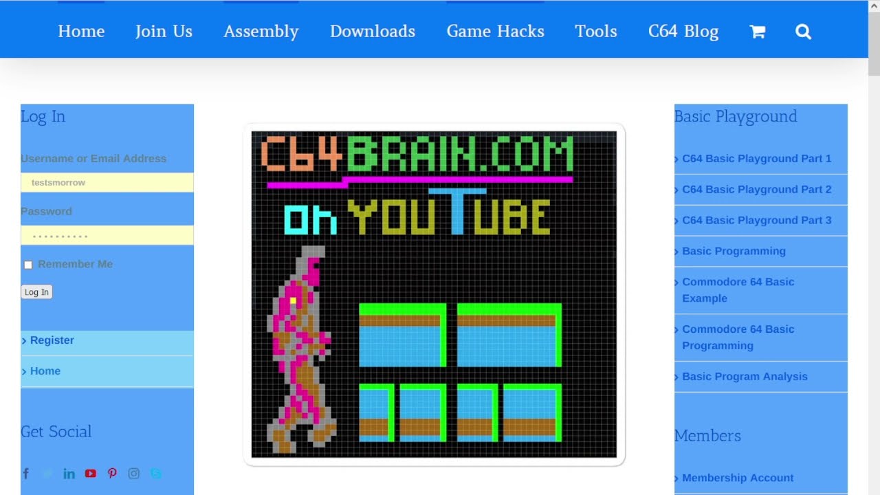 Commodore 64 Brain Membership