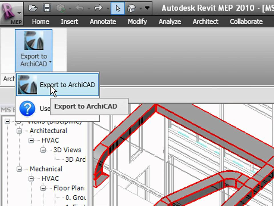 ArchiCAD 14 New Features - Direct Link to Structural and MEP Applications