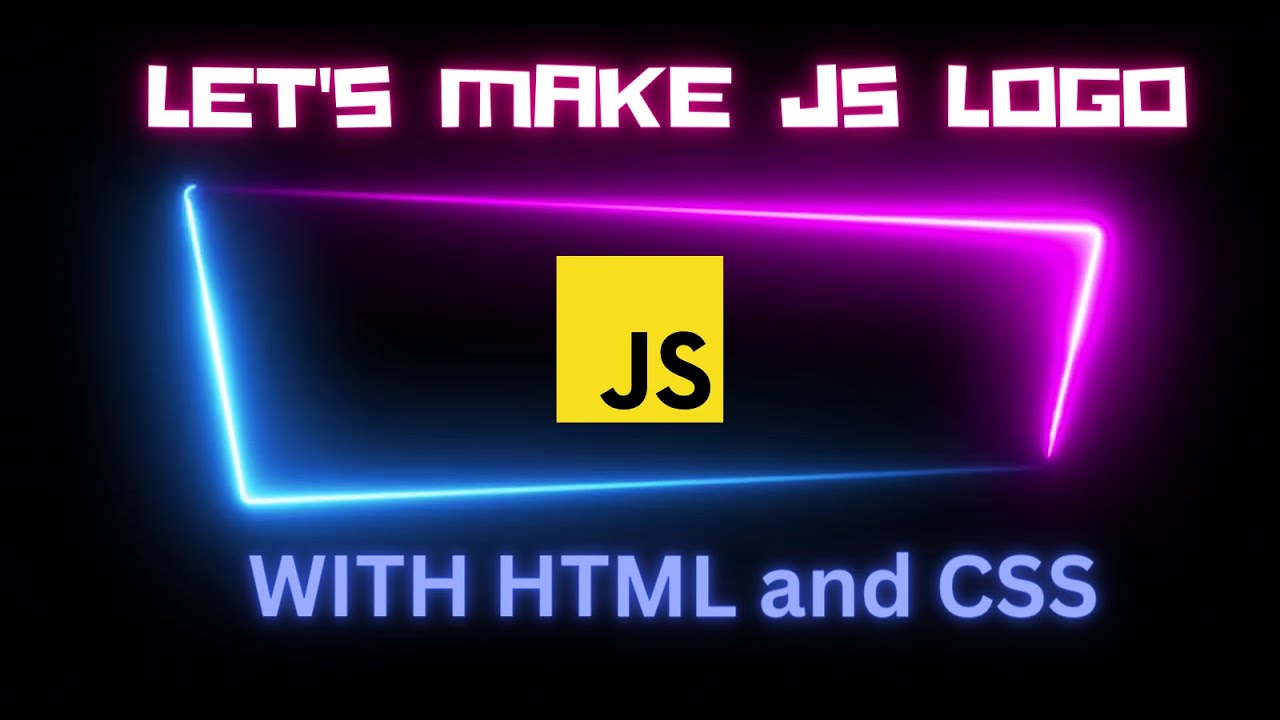 How to make JavaScript Logo with HTML and CSS In 5 Minutes