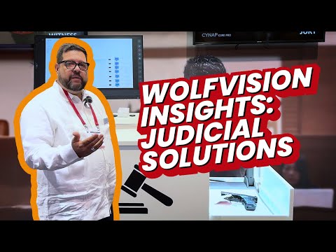 WolfVision Insights: Judicial Solutions Overview