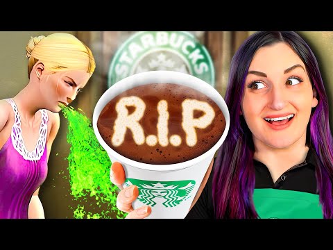 I Tried Working At A Coffee Shop …But I Serve Customers Dangerous Mystery Liquids
