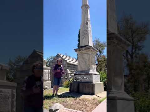 The gravesite of General George Wright