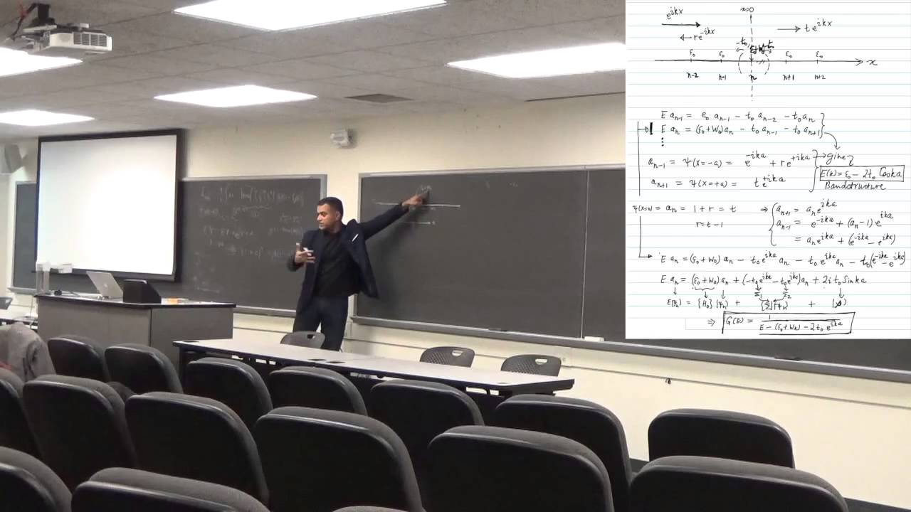 Quantum Transport (Lecture 13): NEGF Examples, Scattering, Time-dependent Perturbation