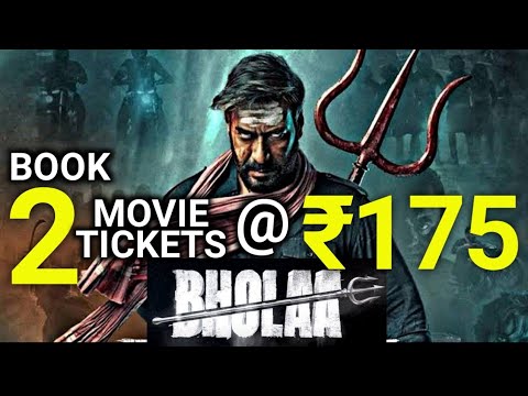 Book 2 Bholaa Movie Tickets At Just ₹175 | BookMyShow Promo Code 2023 | BookMyShow Coupon Code