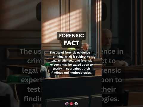 Forensic evidence in criminal justice | #forensics #forensicscience