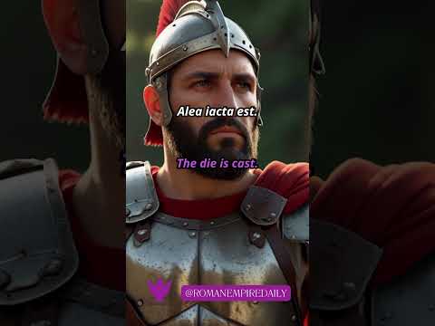 🌟 "Alea iacta est." 🌟 Quote #ancientwisdom #inspiration #quotes #ancientrome