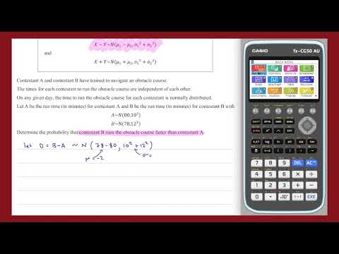 2020 QCE Maths Methods Written Exam Sample Paper Video Solutions Questions 18 - 20