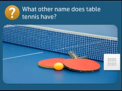 what other name does table tennis have | other name of table tennis | sports general knowledge 2020