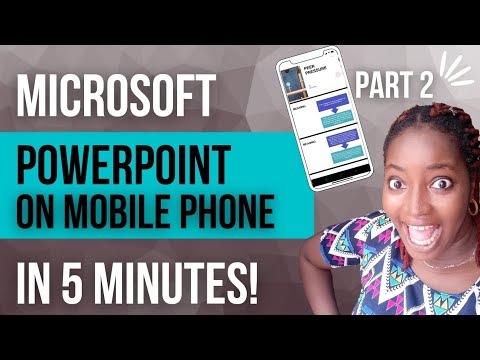 How to Use PowerPoint on Mobile || Microsoft PowerPoint || Part 2