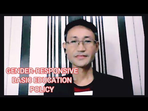 DO 32 SERIES 2017: GENDER-RESPONSIVE BASIC EDUCATION POLICY