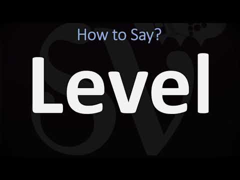 How to Pronounce Level? (CORRECTLY)