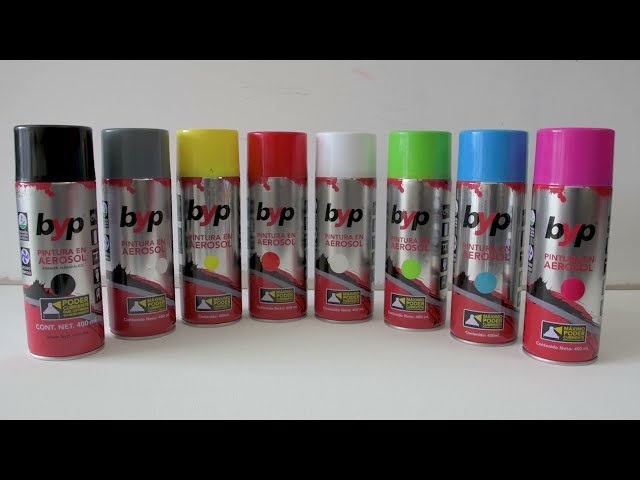 Byp, Aerosol Negro Alta Temperatura, Pieza | Construrama