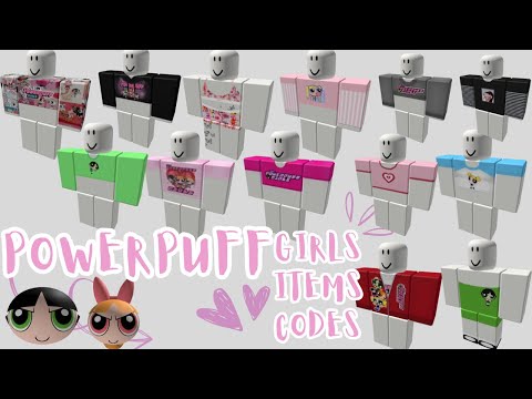 ☁POWERPUFF GIRLS ITEMS CODES FOR ROBLOX RP GAMES☁ ||Berryavenuerp,Brookhaven|| #sunnycodes