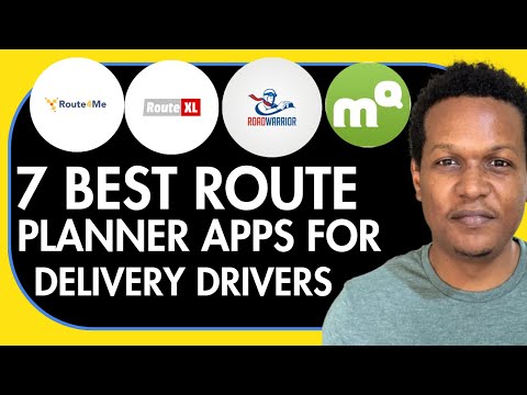 7 BEST ROUTE PLANNER APPS FOR DELIVERY DRIVERS(RoadWarrior vsRoute4Me vs Waze vs MapQuest vs RouteXL