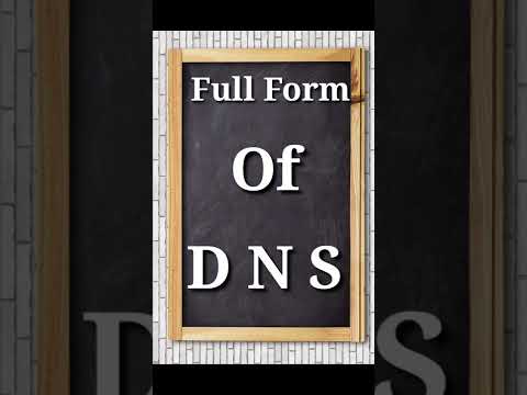 Full Form of DNS || What is the full Form of DNS