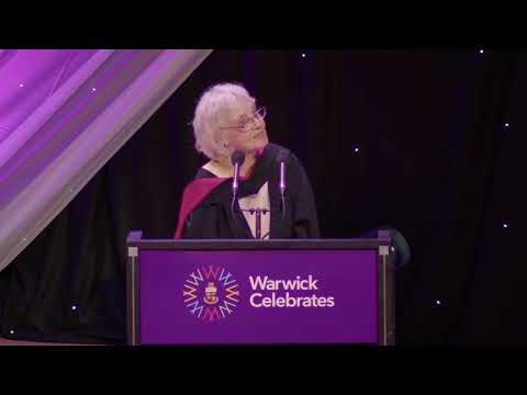 Bestselling author, Anne Fine - Graduation speech July 2024