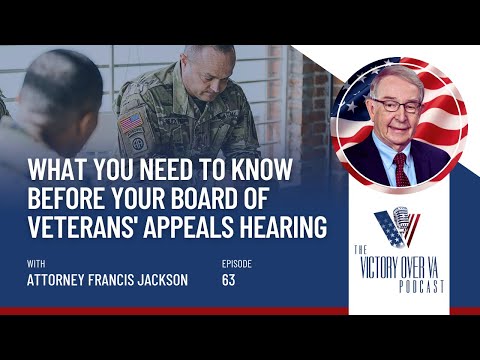 What You Need to Know Before Your Board of Veterans' Appeals Hearing