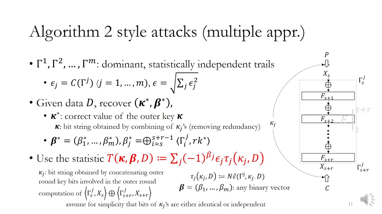 Multiple Linear Cryptanalysis Using Linear Statistics