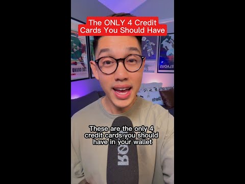 The ONLY 4 Credit Cards You Should Have