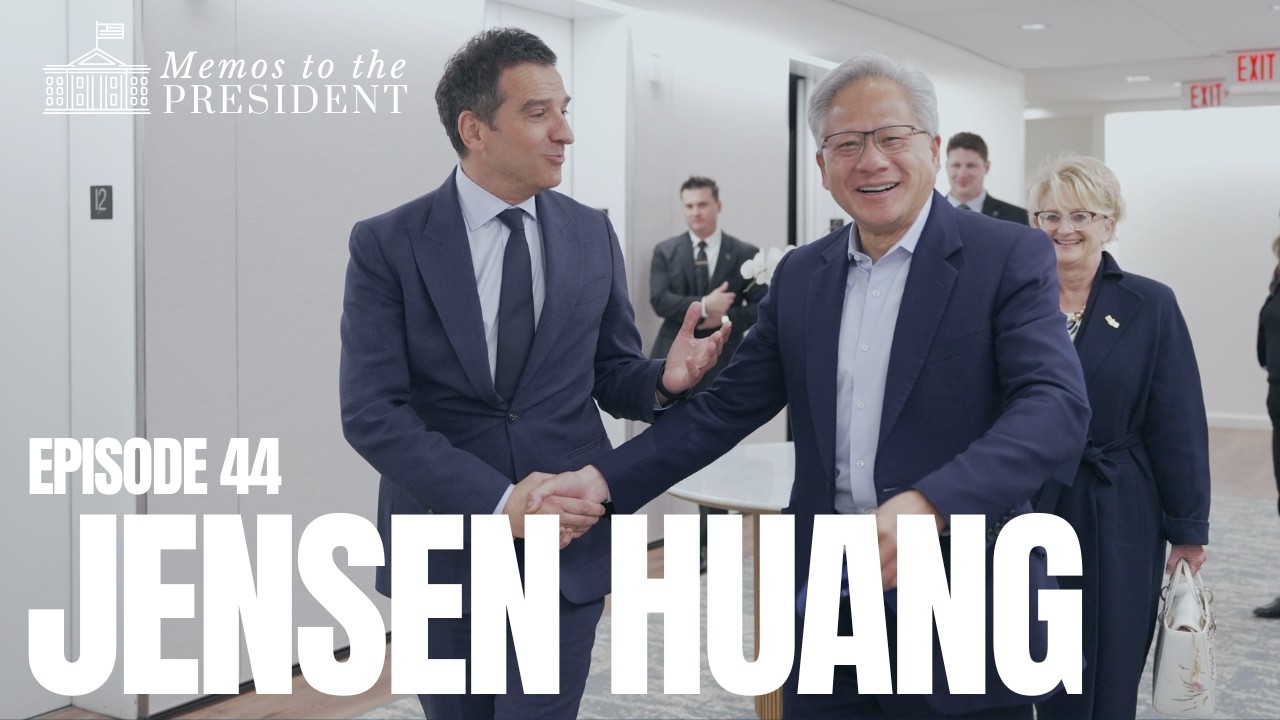 Episode 43: Jensen Huang on Generative Computing, Re-industrialization, & Physical AI