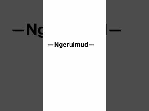 Ngerulmud: Capital of Palau