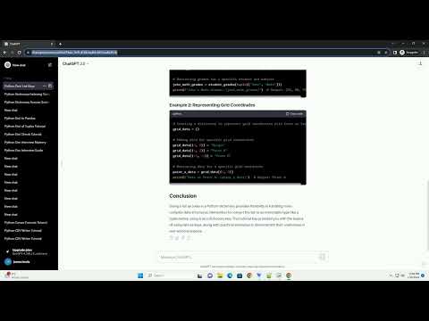 python dictionary key as list