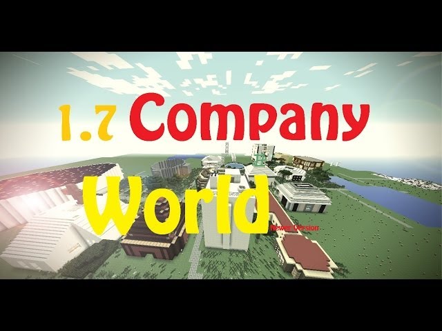 Minecraft Company World 1.7 "Greenwood" Minecraft Map
