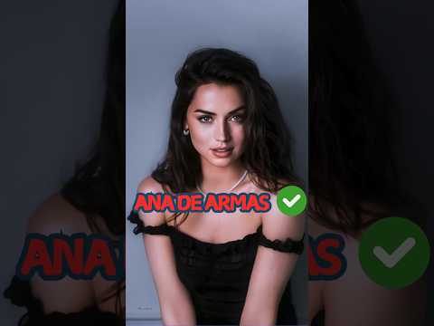 Right to pronounce Ana De Armas in #americanaccent #shorts #howtopronounce