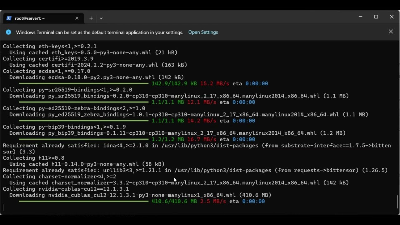 Step-by-Step Guide: Installing Bittensor CLI (BTCLI) for Tao Subnet Sharding