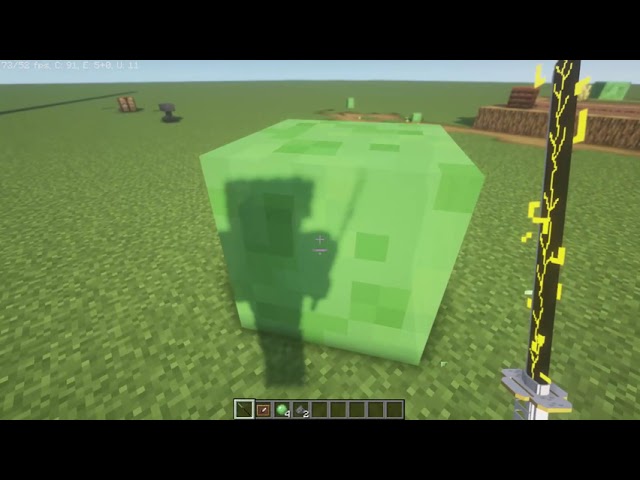 Zenitsu lightning nichirin Minecraft Texture Pack