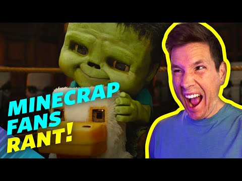 Minecraft "Fans" Ruin The Movie For Audiences - RANT!