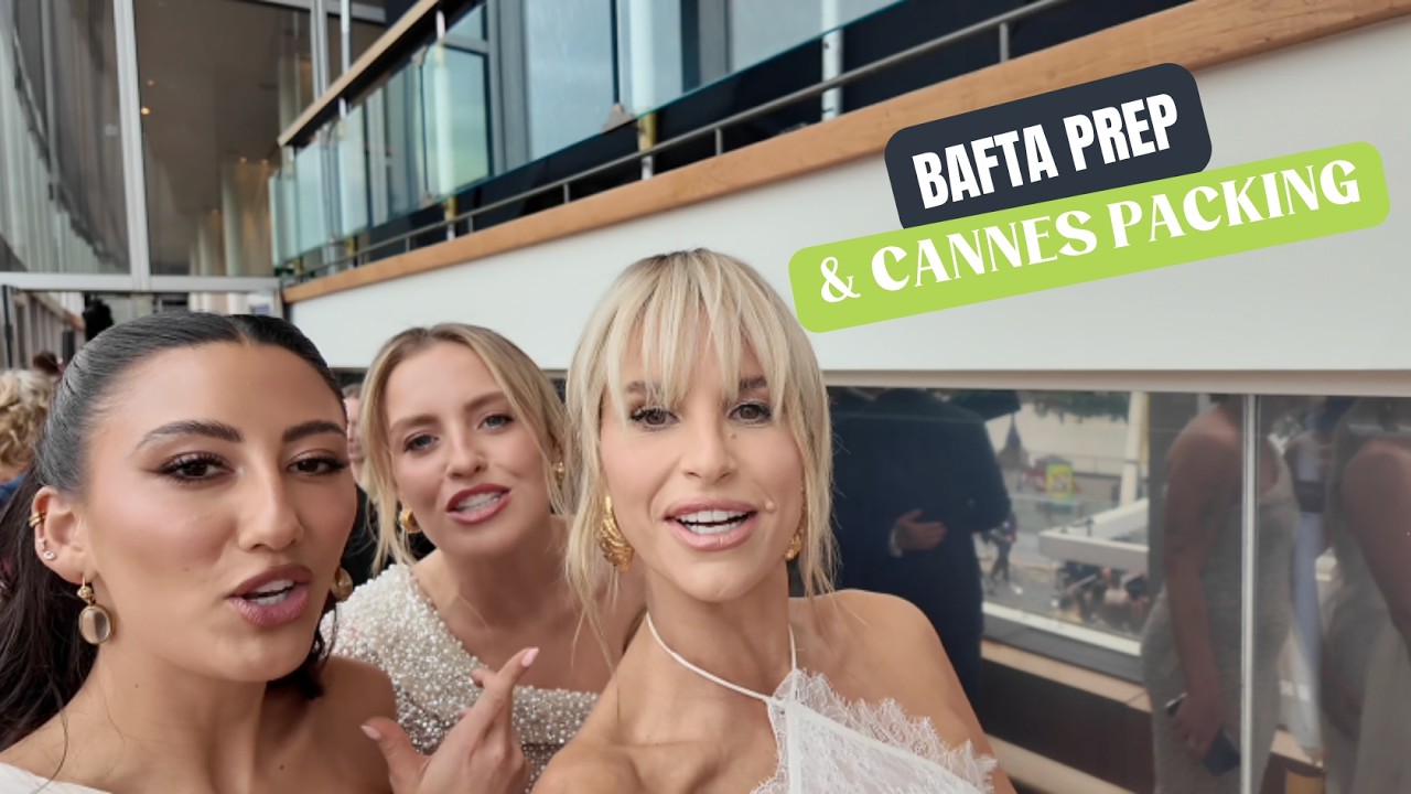 GRWM FOR THE BAFTAs | & Packing for Cannes