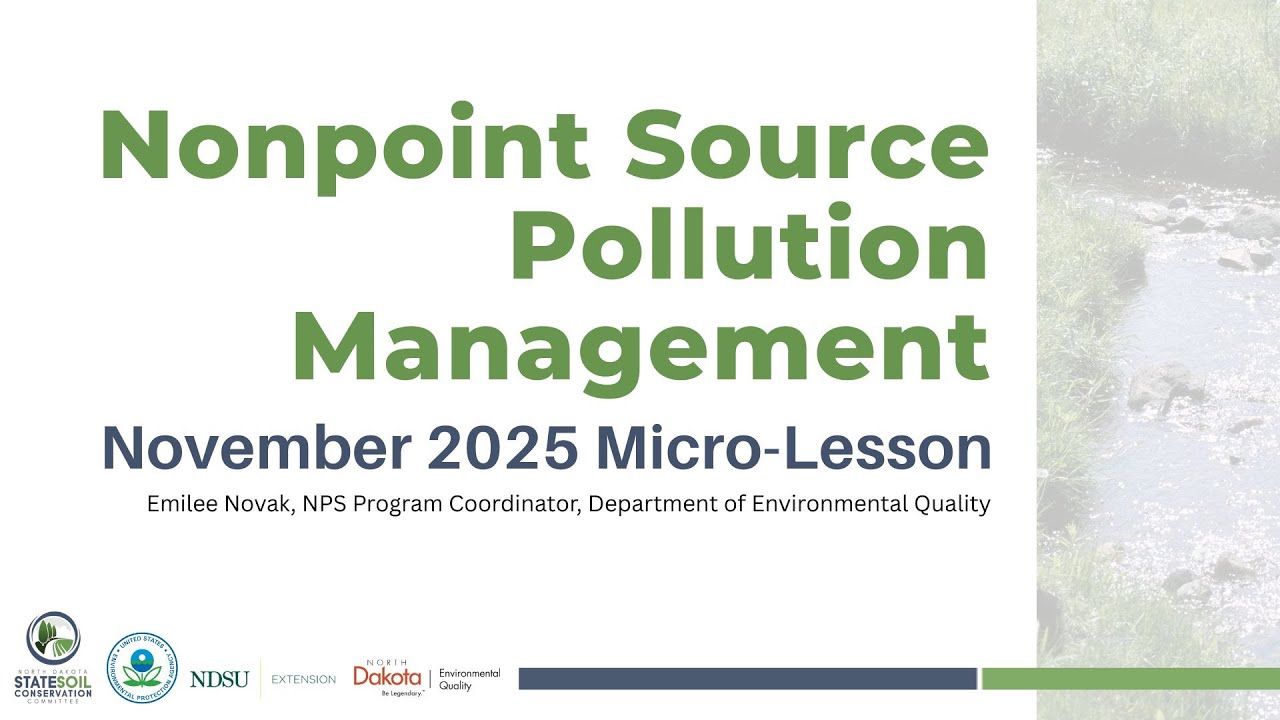 Nonpoint Source Pollution Management