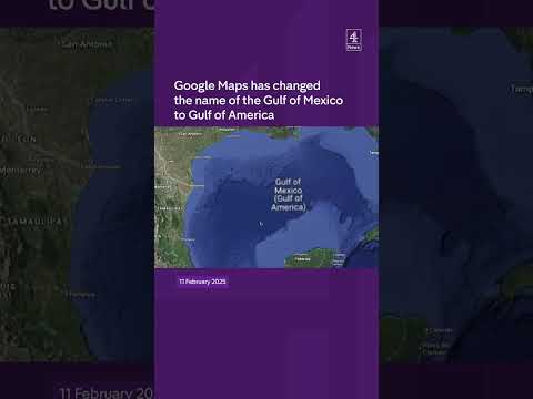 Google Maps renames Gulf of Mexico