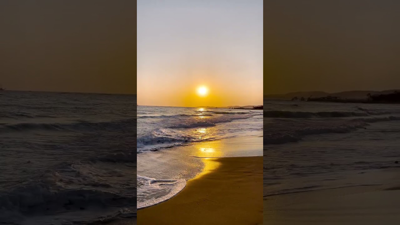 [Video] Beautiful sunset and beach