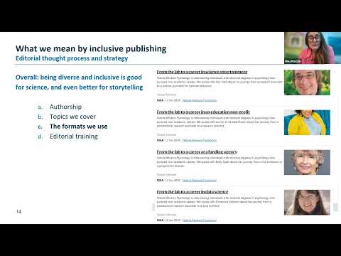 Inclusive publishing in the Nature Reviews journals