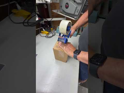 The best way to seal small cartons for shipping.