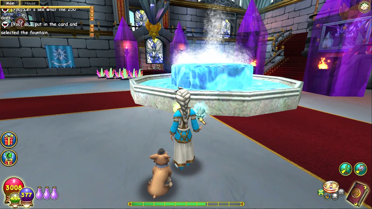 Wizard101 Sinking items with Castle Magic