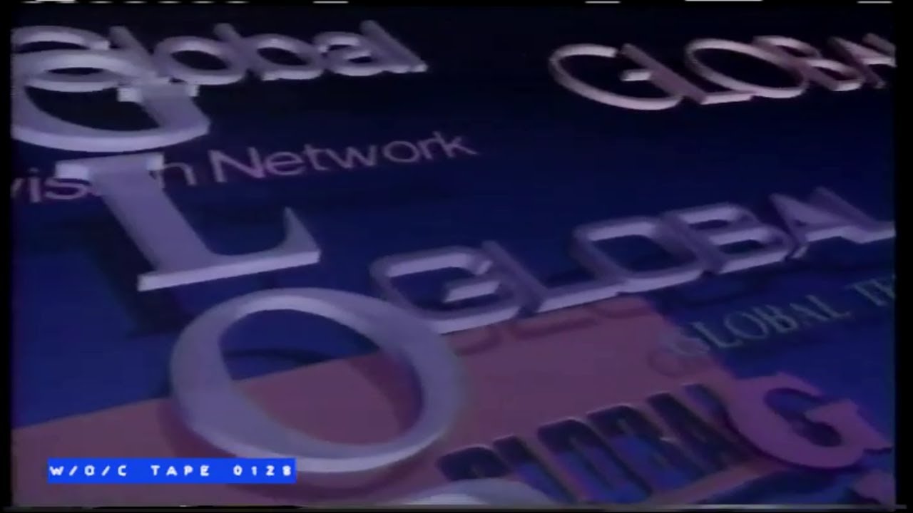 Global Television Station Bug Compilation - 1989