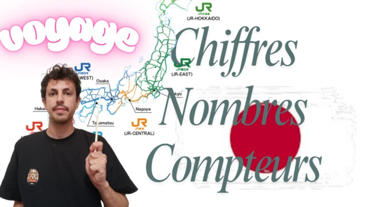⛩️L'essentiel de la langue JAPONAISE pour voyager⛩️Les chiffres, nombres et compteurs au Japon🗾🗼🌸