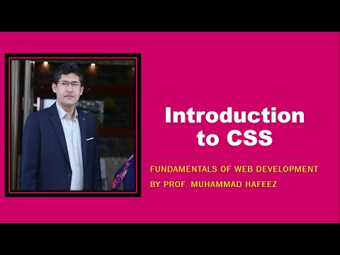 Introduction to Casscading Style Sheets (CSS) in Urdu/Hindi