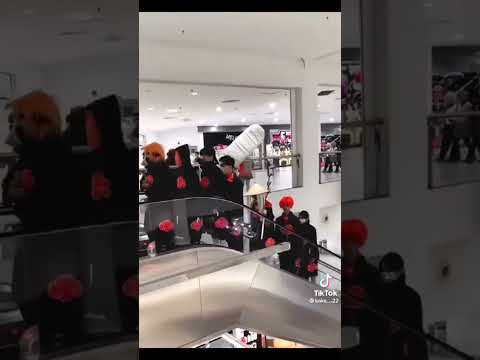 Social experiment with Akatsuki cosplay ~ Naruto prank in real life