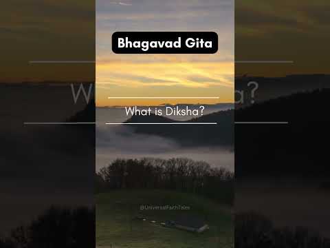 Bhagavad Gita 13 | What is Diksha? | #Spiritual #Motivational #Learning #bhagavadgita #diksha