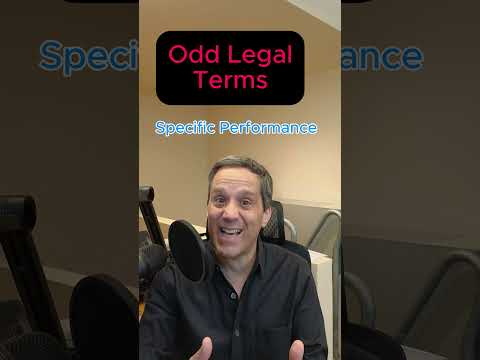 Legal remedy: Specific Performance. Force contract fulfillment. #law #knowyourrights