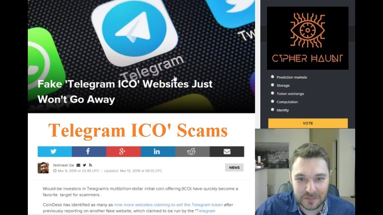 Crypto Scams w/ CypherHaunt - Websites, Exchanges, Github & ICO's - Ep1