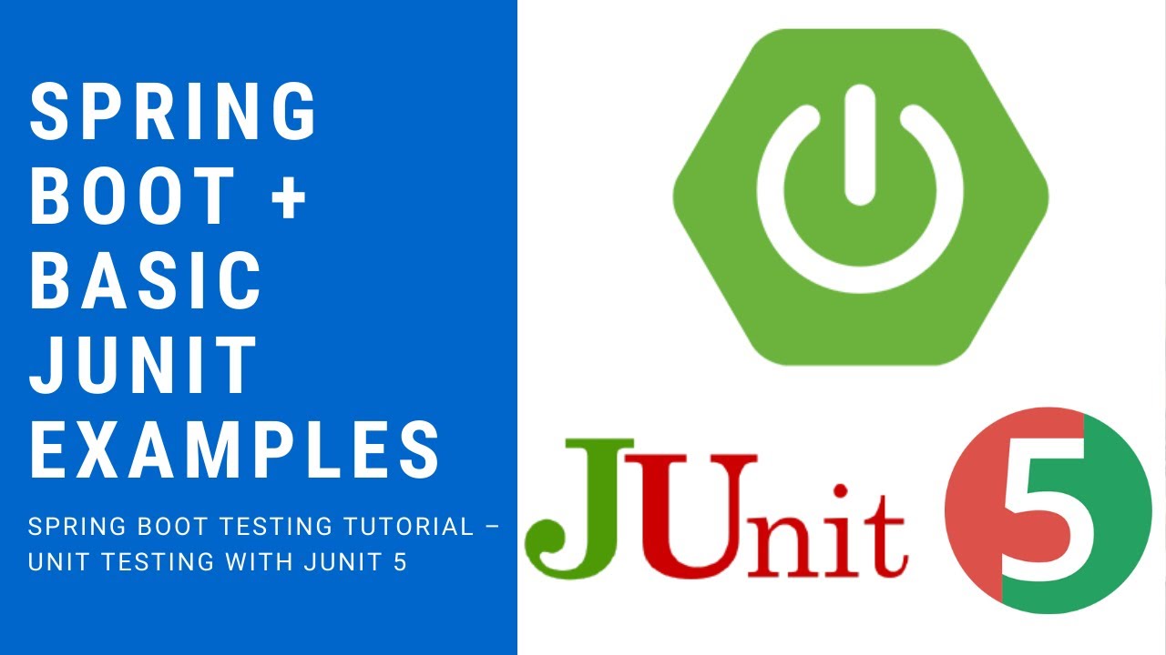 Spring Boot Testing with JUnit 2 - Basic JUnit Examples
