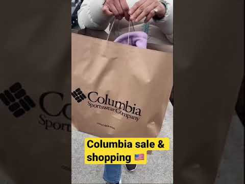 Columbia sale and shopping 🛒 video in America 🇺🇸 #trending #indianmominamerica #indian