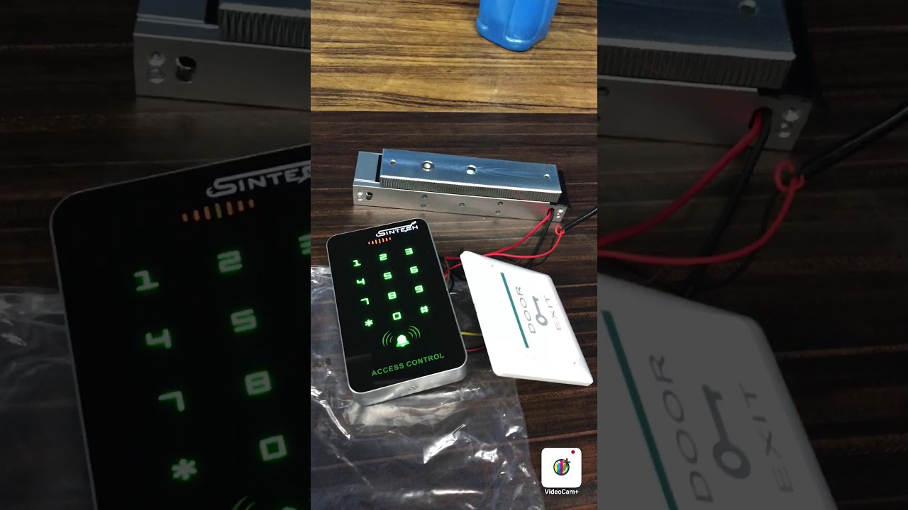 Sintech access control SAC-110T connection & programming setup
