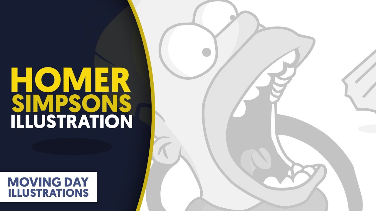 Moving Day Illustrations | Homer Simpsons