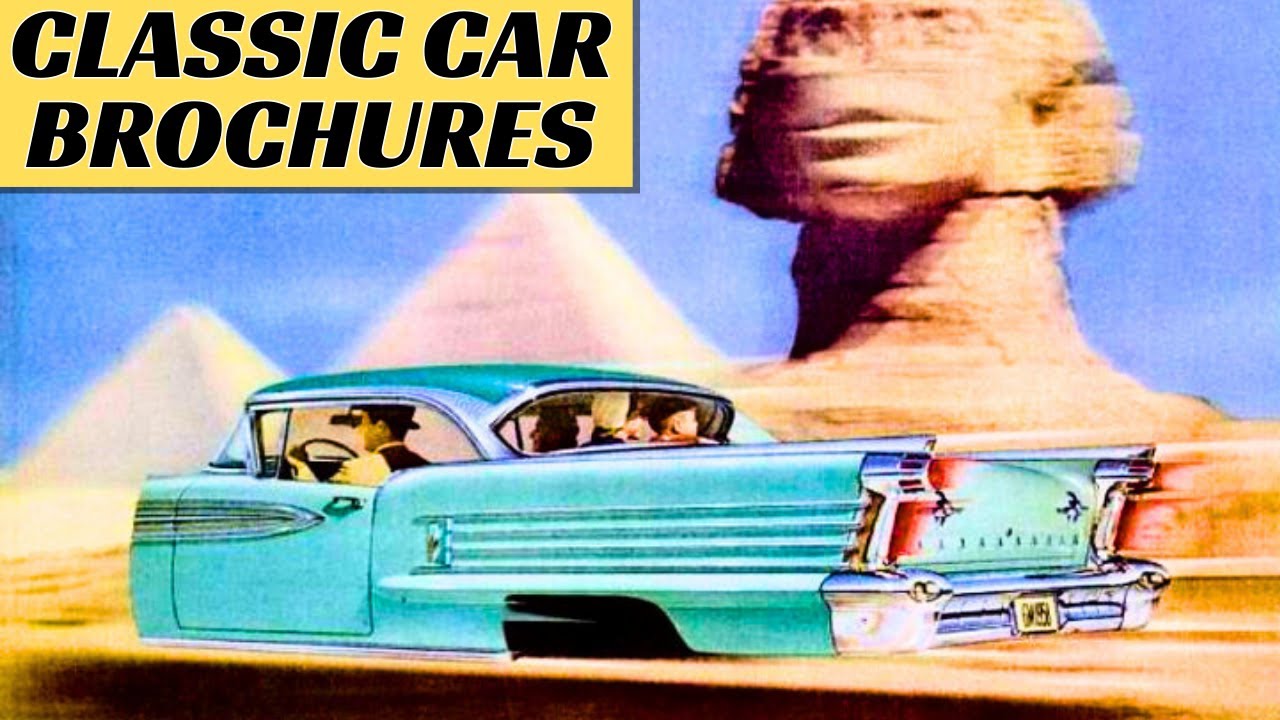10 Classic Car Brochures That Were Just TOO COOL